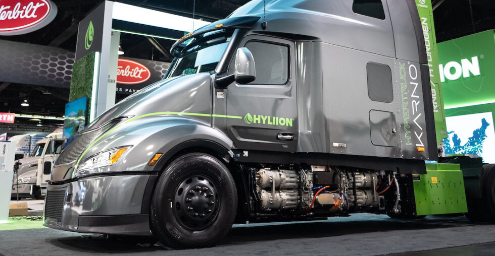 Power-to-X - New Hyliion semi-trailer with hydrogen and natural gas drive